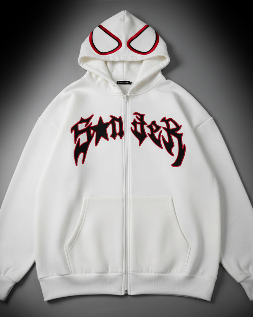 Y2K Spider Zip Up Hoodie – IZK Official